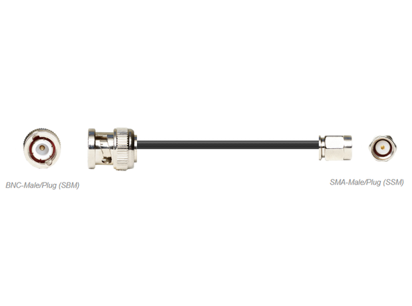 PT058-006-SBM-SSM: 6 Feet RG58/U Type Low loss Cable Assembly with BNC ...