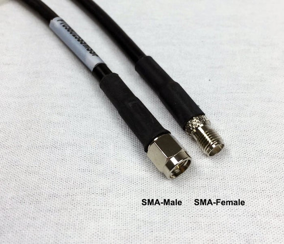 PT195-018-SSF-SSM: 18 Feet 195 Type Low loss Cable Assembly with SMA-F ...