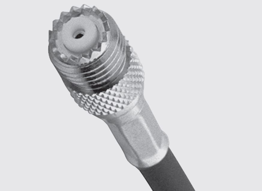 MUF-195: Connector Mini UHF Crimp Jack For RG58/U, RG58A/U and 195 Cab ...