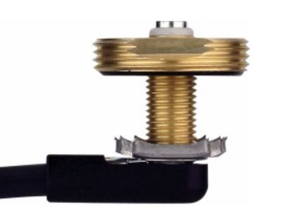 MABVT8: 3/8 Thru-Hole NMO Mount for Very Thick Roof with 17 Ft. RG-58A ...