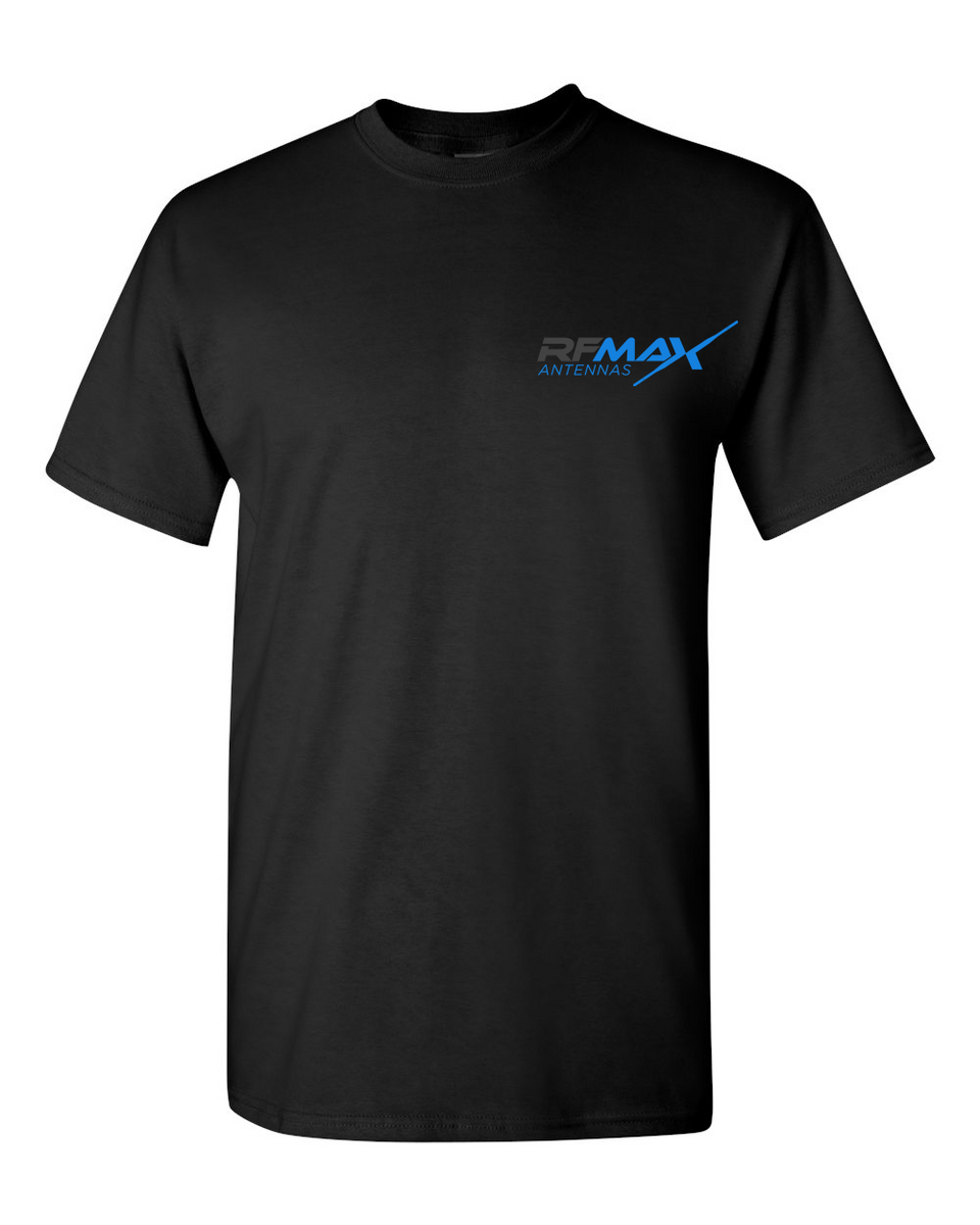 RFMAX Short Sleeve T - Black – Arcadian - ArcAntenna.com